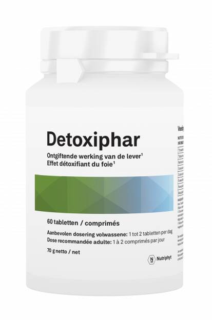 Nutriphyt Detoxiphar Tabletten aanbieding bij De Online Drogist