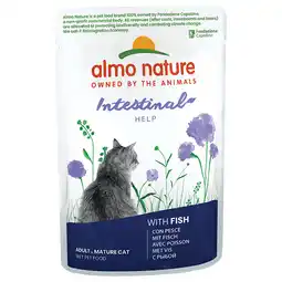 12kg + 6kg gratis! Almo Nature natvoer 18kg - Digestive Help met Gevogelte (18 x 70 g ...