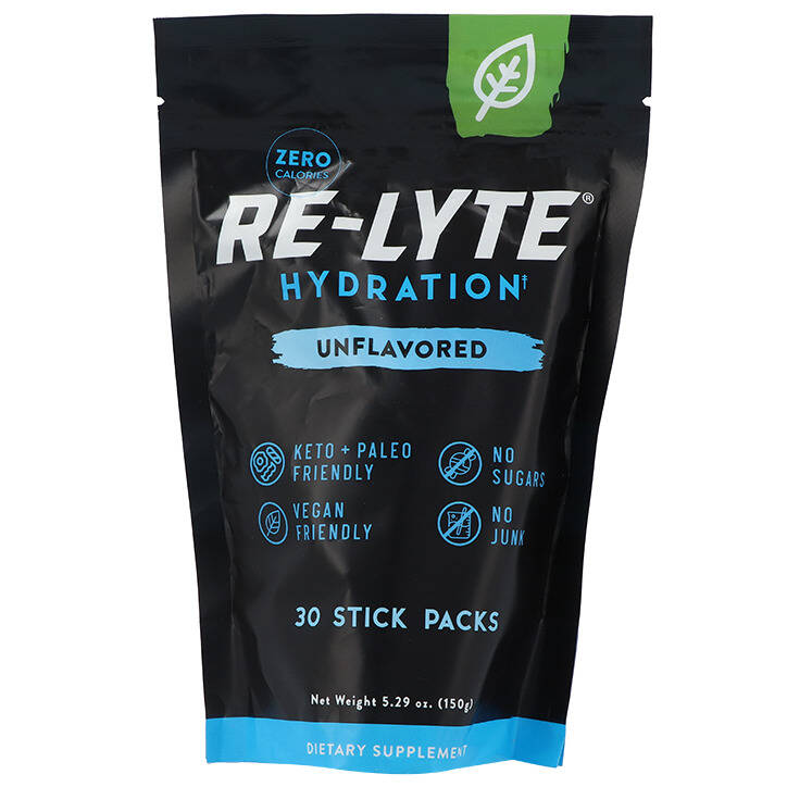 Re-Lyte Hydration Unflavored - 30 sticks aanbieding bij Holland & Barrett