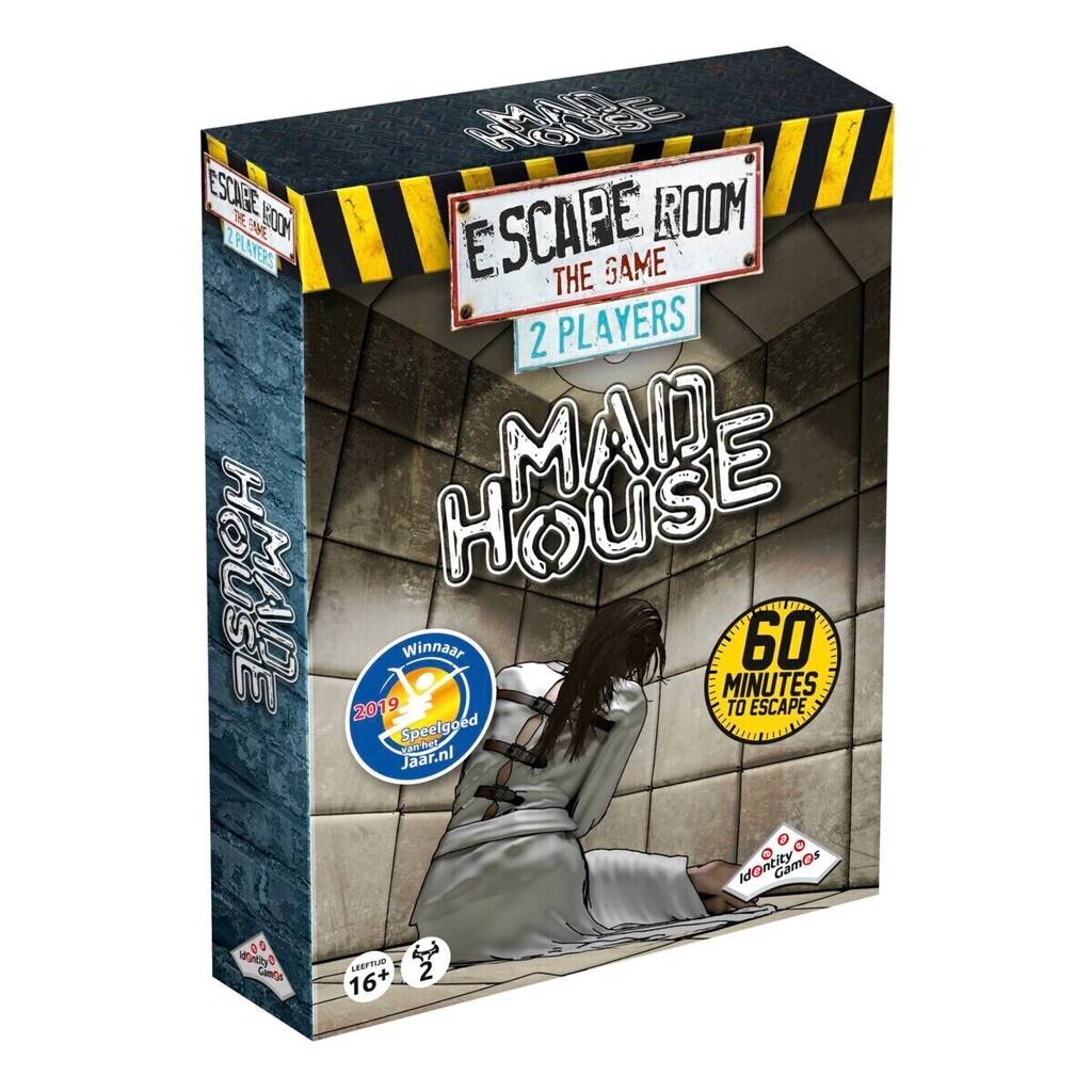 Identity Games Escape Room the Game 2 Players Mad House Editie A ...