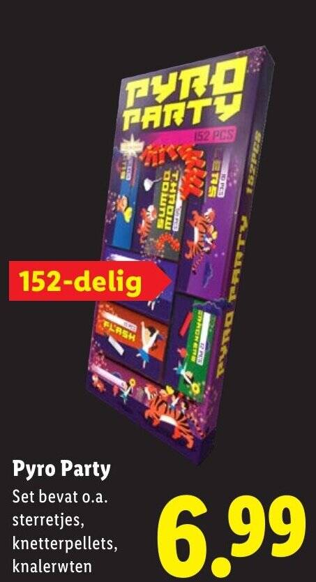 Pyro Party aanbieding bij Lidl