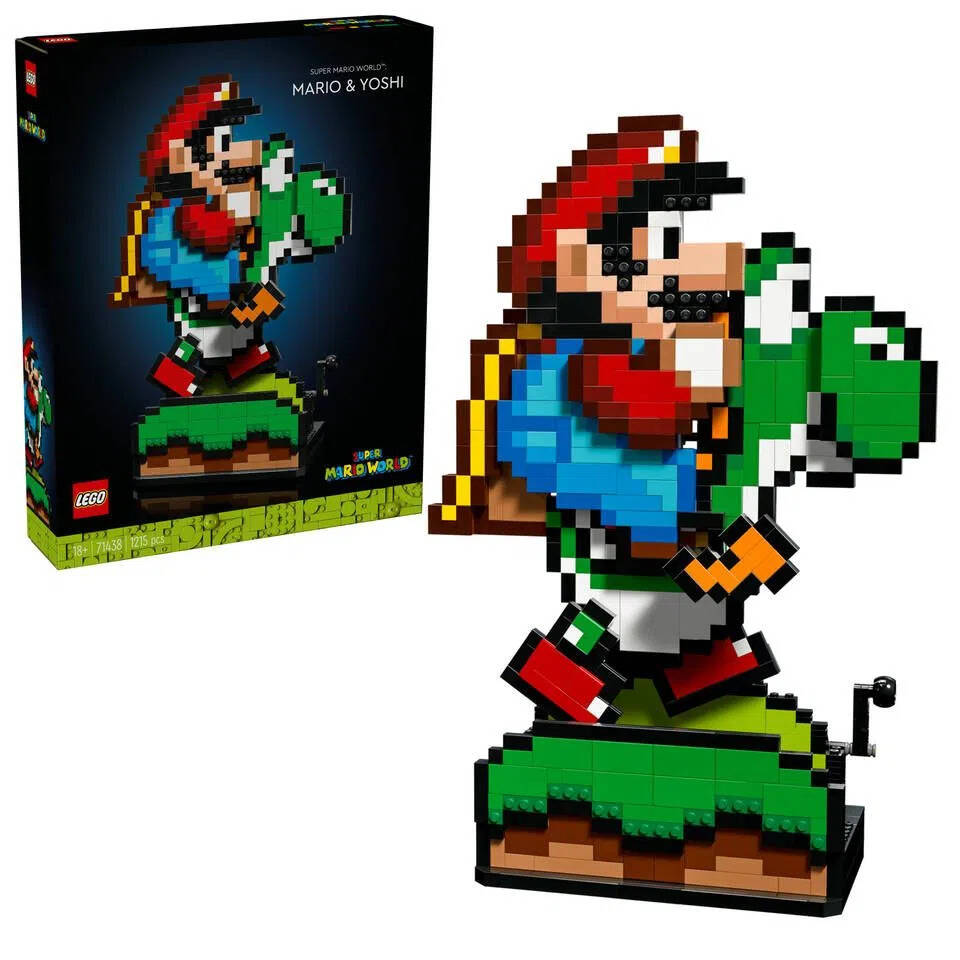 LEGO Super Mario World: Mario en Yoshi 71438 aanbieding bij Intertoys
