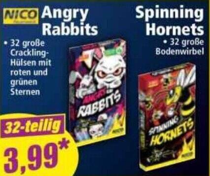Angry Rabbits aanbieding bij Norma DE