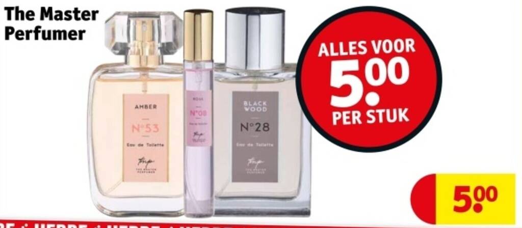 The Master Perfumer aanbieding bij Kruidvat