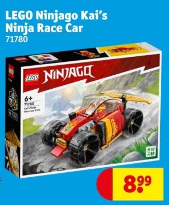 LEGO Ninjago Kai's Ninja Race Car aanbieding bij Kruidvat