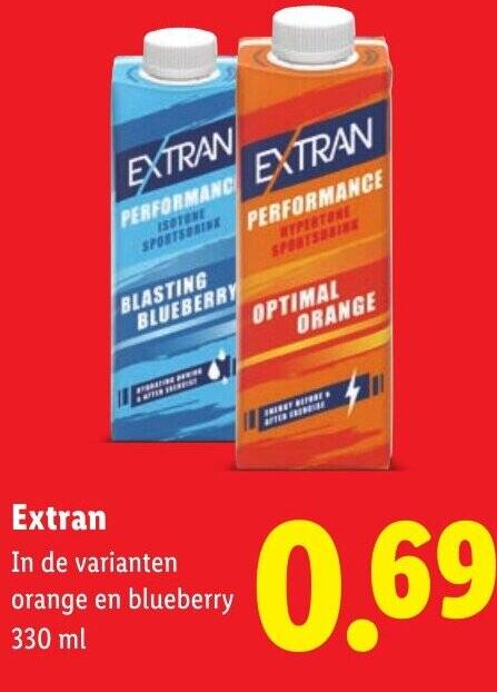 Extran 330 ml aanbieding bij Lidl