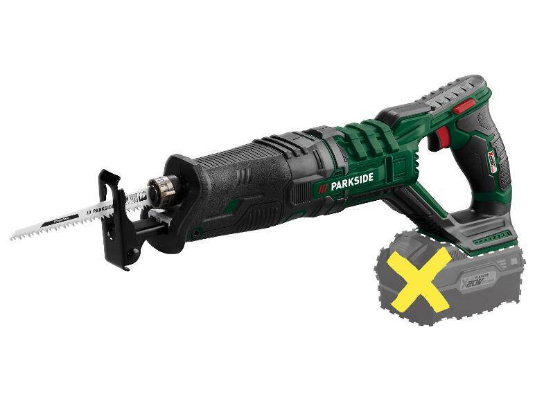 PARKSIDE Accu-reciprozaag 20 V zonder accu en oplader aanbieding bij Lidl