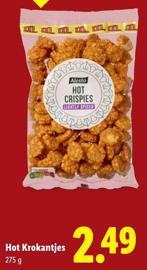 Hot Krokantjes 275 g aanbieding bij Lidl