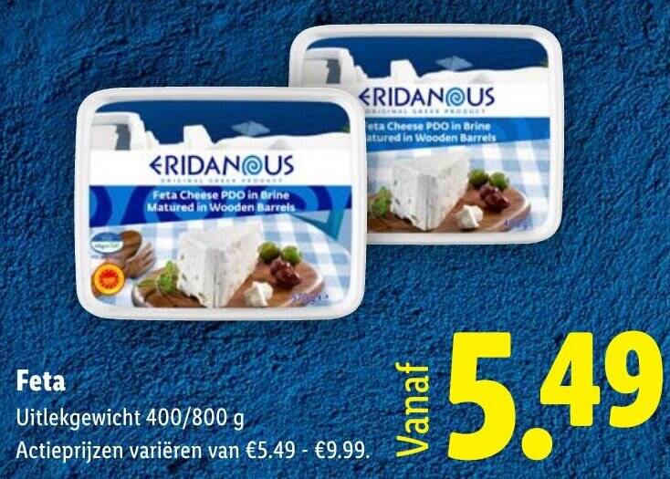 Feta aanbieding bij Lidl