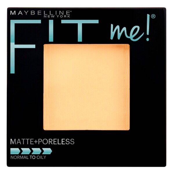 Maybelline New York Fit Me Matte 105 Natural Ivory Poreless Powder 1+1 ...