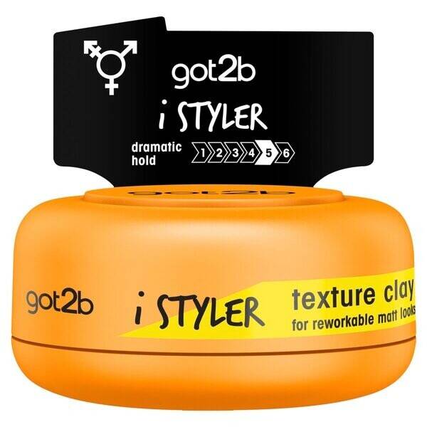 Schwarzkopf Got2b I Styler Texture Clay 75ml aanbieding bij Trekpleister