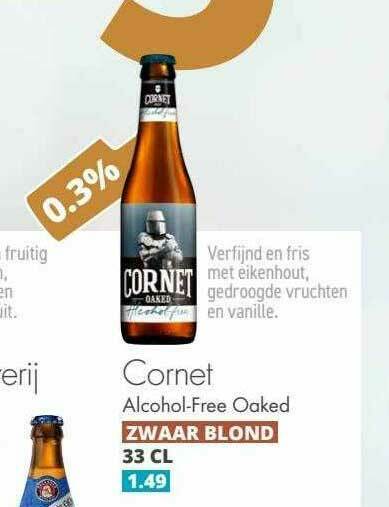 Cornet Alcohol-Free Oaked aanbieding bij Mitra
