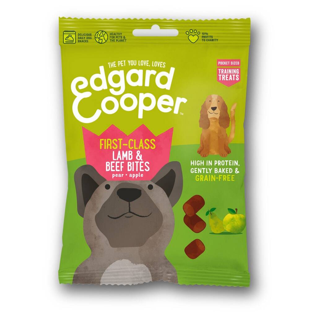 Edgard&Cooper Lamb & Beef Bites - Hondensnacks - Lam Rund Fruit 50 g 2 ...
