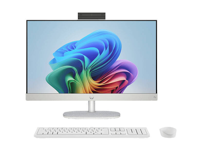 HP All-in-one Desktop 24-cr1055nd - 23.8 Inch Intel Core Ultra 5 125u ...