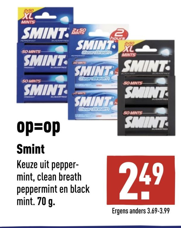 Smint aanbieding bij ALDI