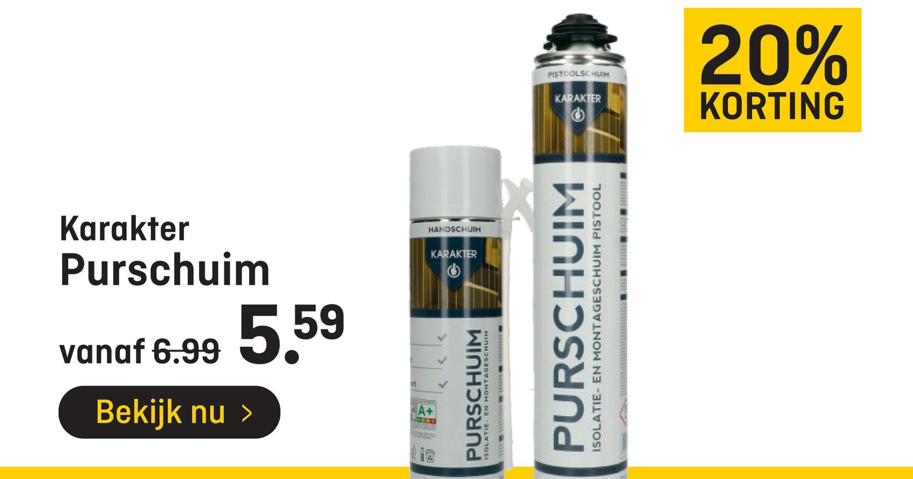 Karakter Purschuim aanbieding bij Hubo