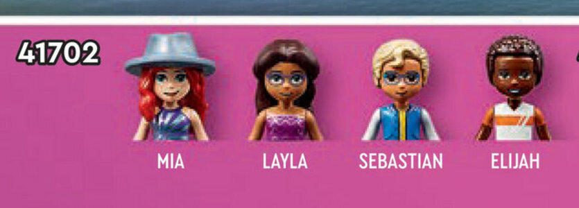 Lego Friends 41702 Mia, layla, sebastian, elijah aanbieding bij Top1Toys