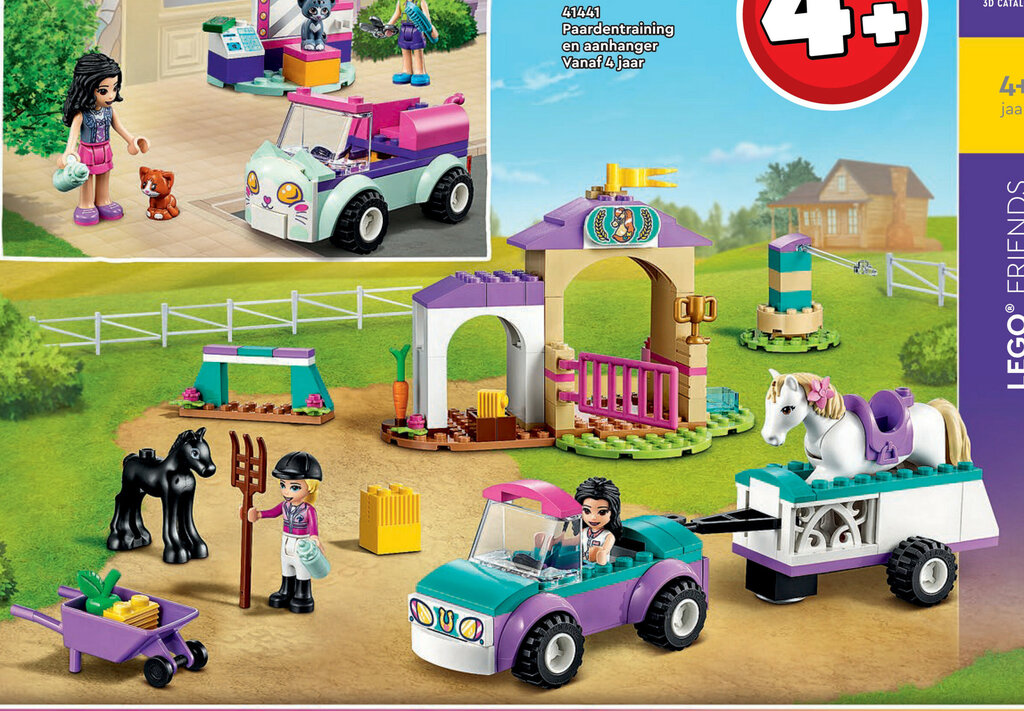 Lego Friends 41441 Paardentraining en aanhanger aanbieding bij Top1Toys