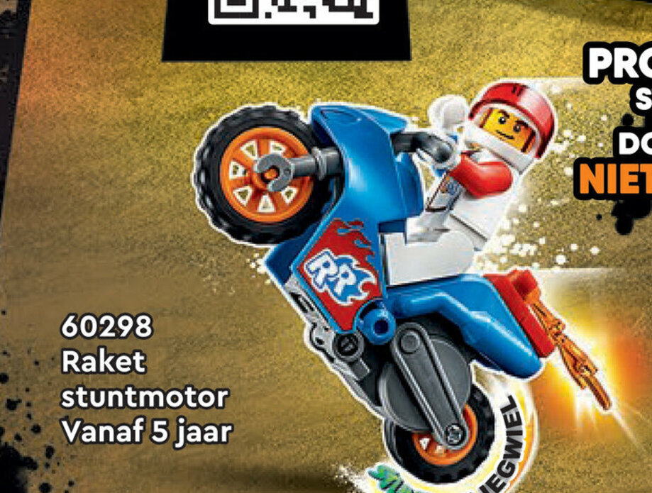 Lego City 60298 Raket stuntmotor aanbieding bij Top1Toys