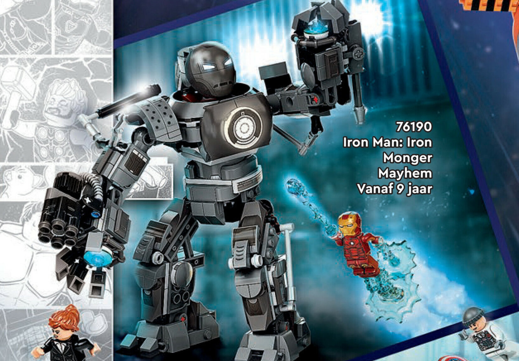 Lego Marvel Avengers 76190 Iron Man: Iron Monger Mayhem aanbieding bij ...