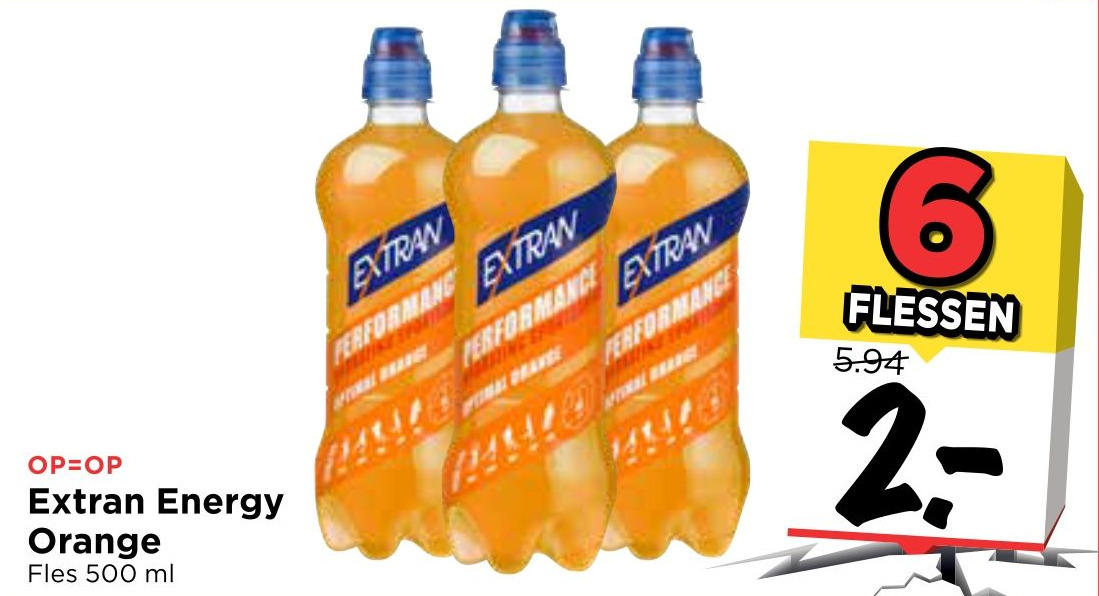 Extran Energy Orange aanbieding bij Vomar
