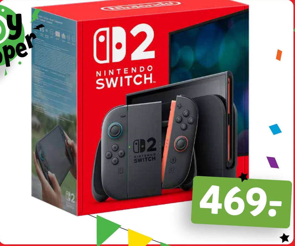 Nintendo Switch 2 aanbieding bij Intertoys
