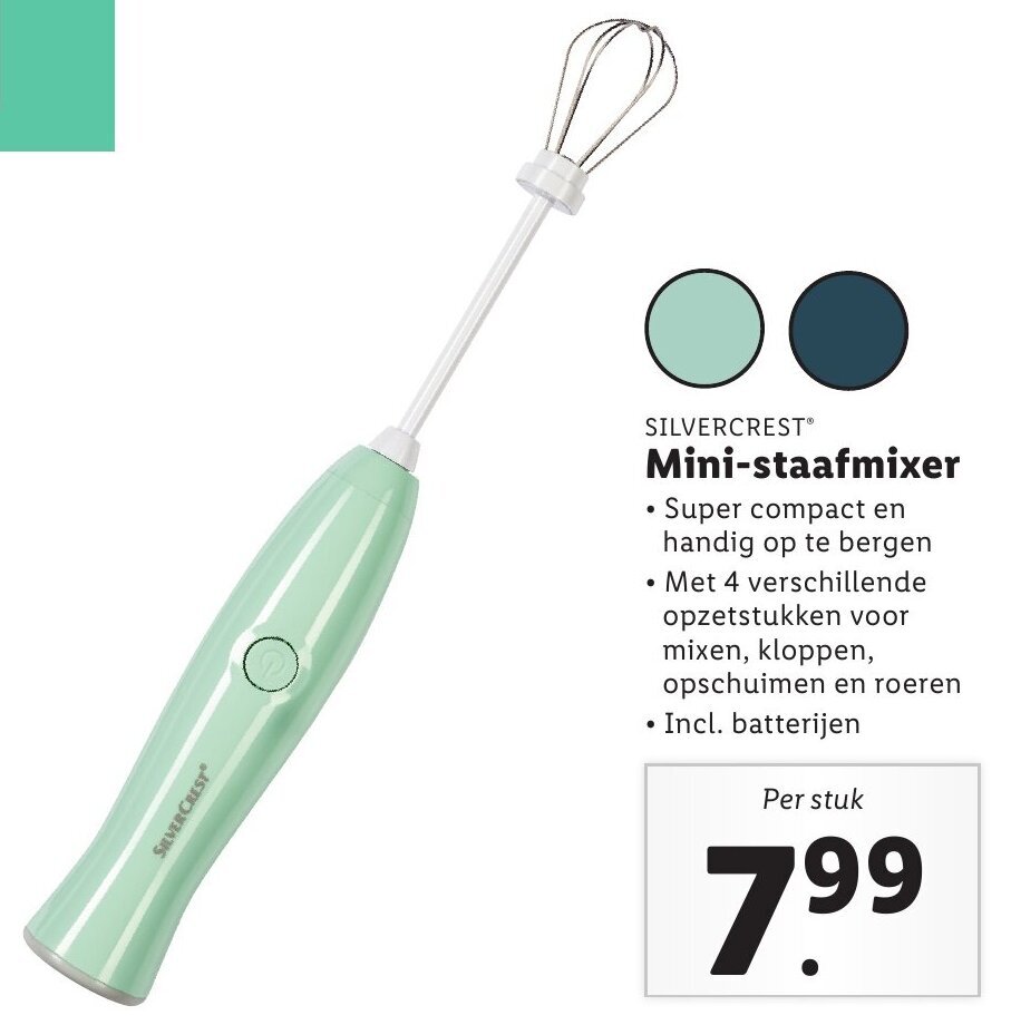 Mini-staafmixer aanbieding bij Lidl