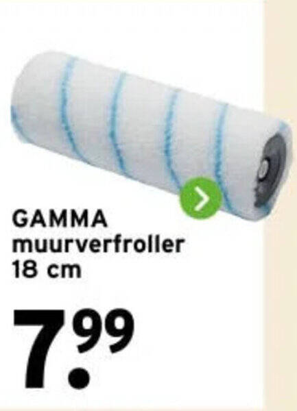 GAMMA muurverfroller 18 cm aanbieding bij GAMMA