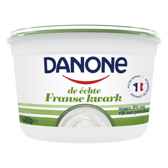 Danone Franse kwark mager aanbieding bij Albert Heijn