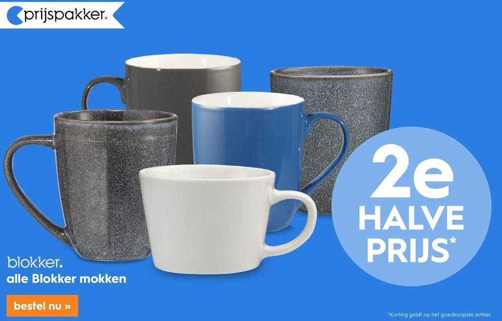 blokker. alle Blokker mokken aanbieding bij Blokker