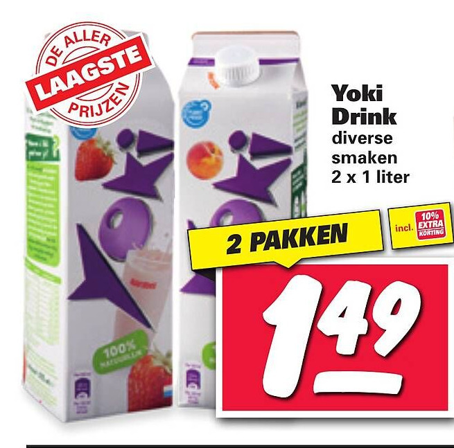 Yoki Drink aanbieding bij Nettorama