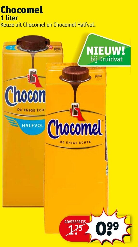 Chocomel 1L aanbieding bij Kruidvat