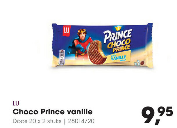 Choco prince vanille aanbieding bij HANOS