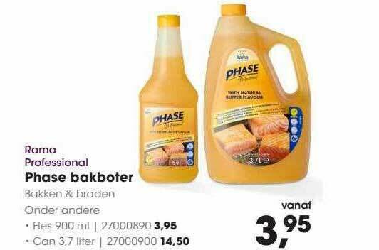 Roma Professional Phase Bakboter aanbieding bij HANOS