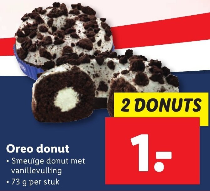 Oreo donut 73g aanbieding bij Lidl