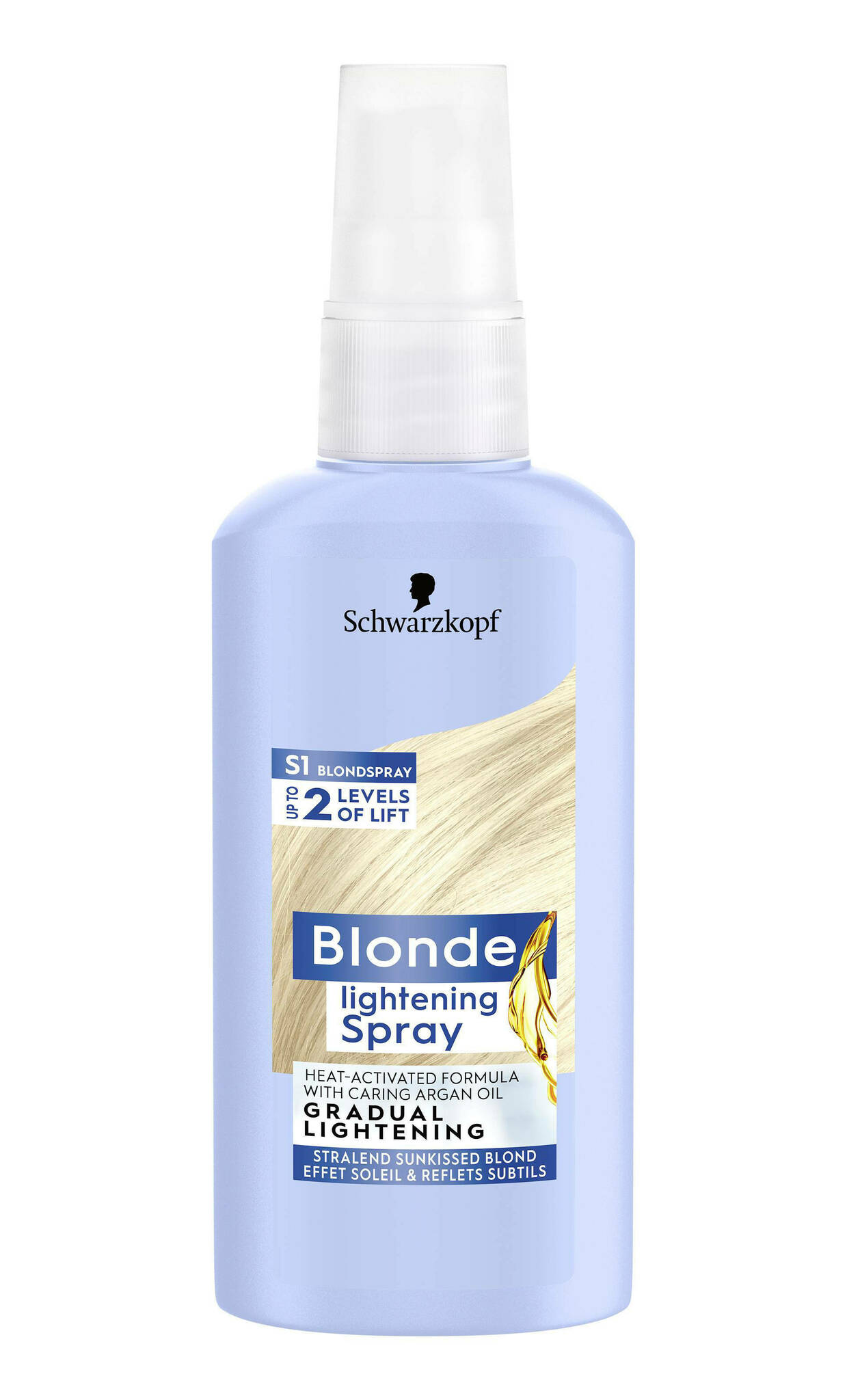 Schwarzkopf S1 Blonde Lightening spray aanbieding bij Wehkamp