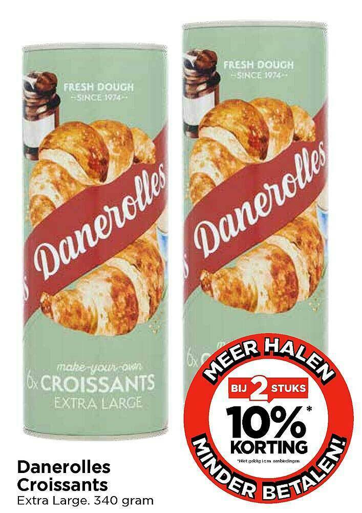 Danerolles Croissants aanbieding bij Vomar