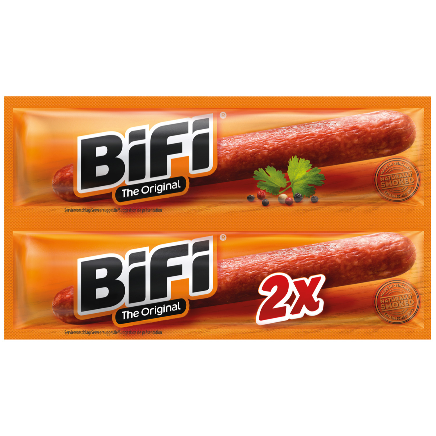Bifi Original 2 stuks aanbieding bij Dekamarkt