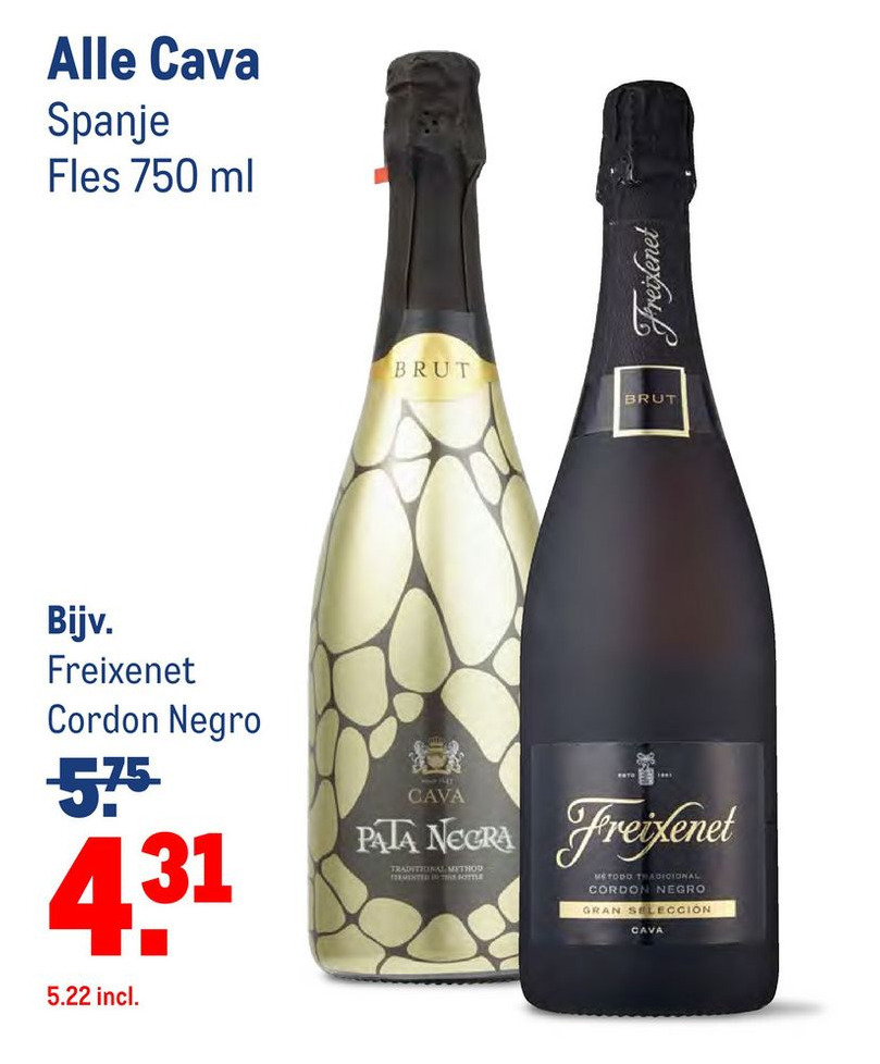 Alle Cava aanbieding bij Makro