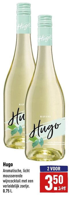 Hugo aanbieding bij ALDI