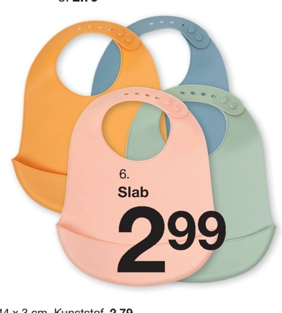 Slab One size Silicone aanbieding bij Zeeman