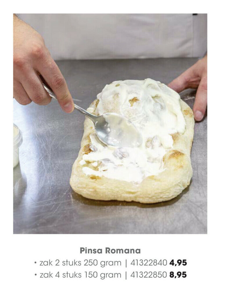 Pinsa Romana 250 gram aanbieding bij HANOS