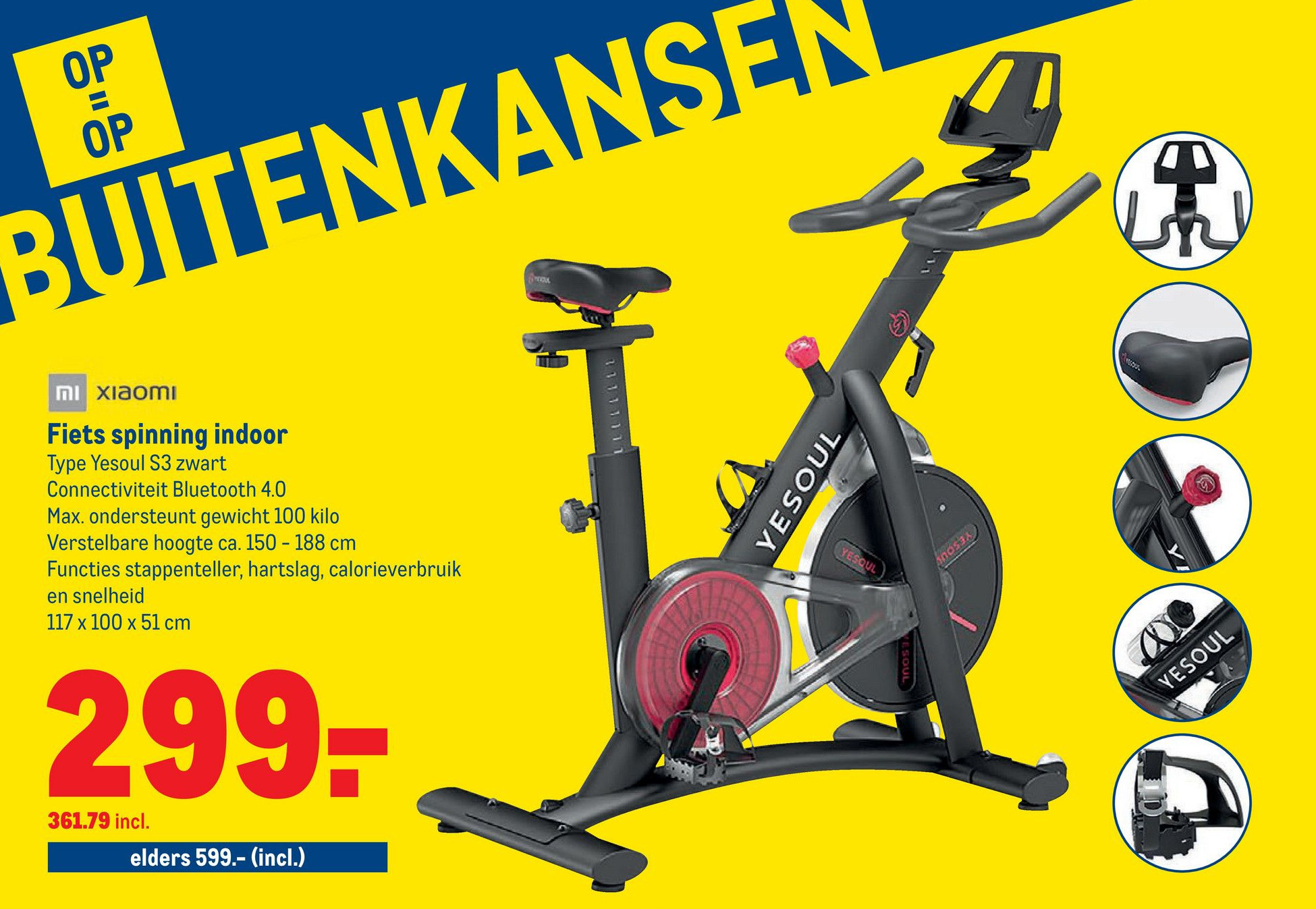 Xiaomi fiets spinning indoor aanbieding bij Makro