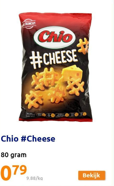 Chio #Cheese aanbieding bij Action