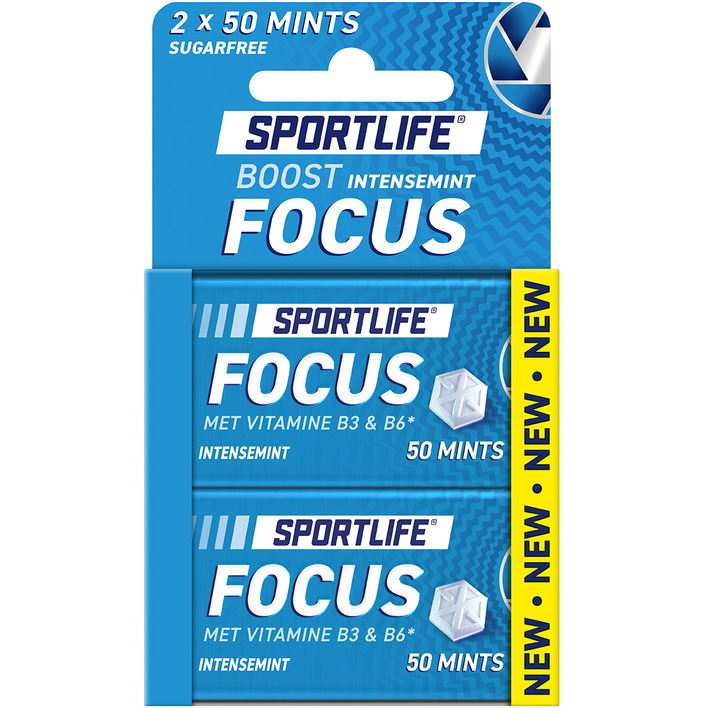 Sportlife Boost intensemint focus 2-pack aanbieding bij Albert Heijn
