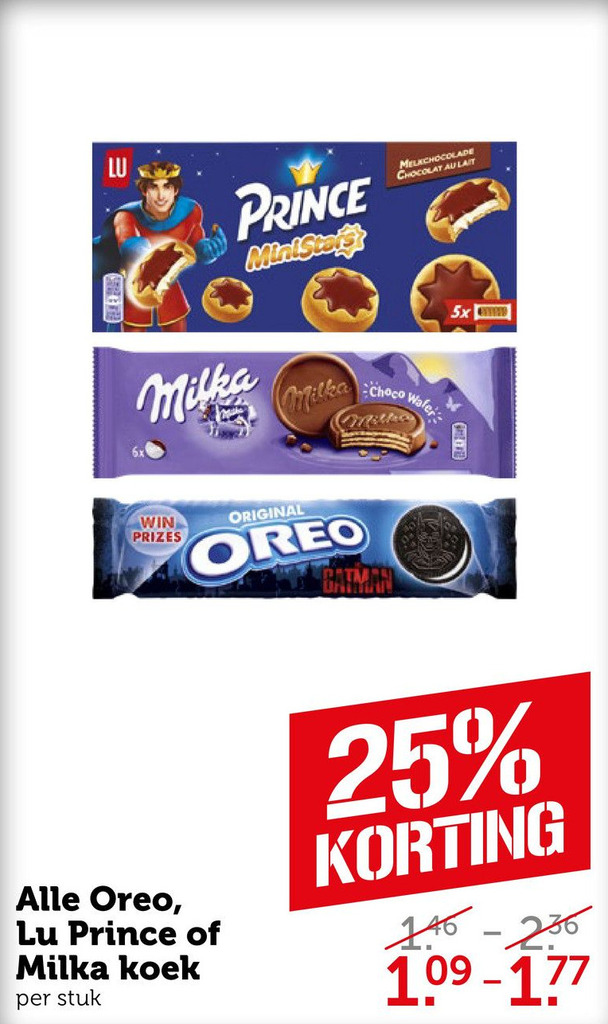 Alle Oreo Lu Prince Of Milka Koek Aanbieding Bij Coop