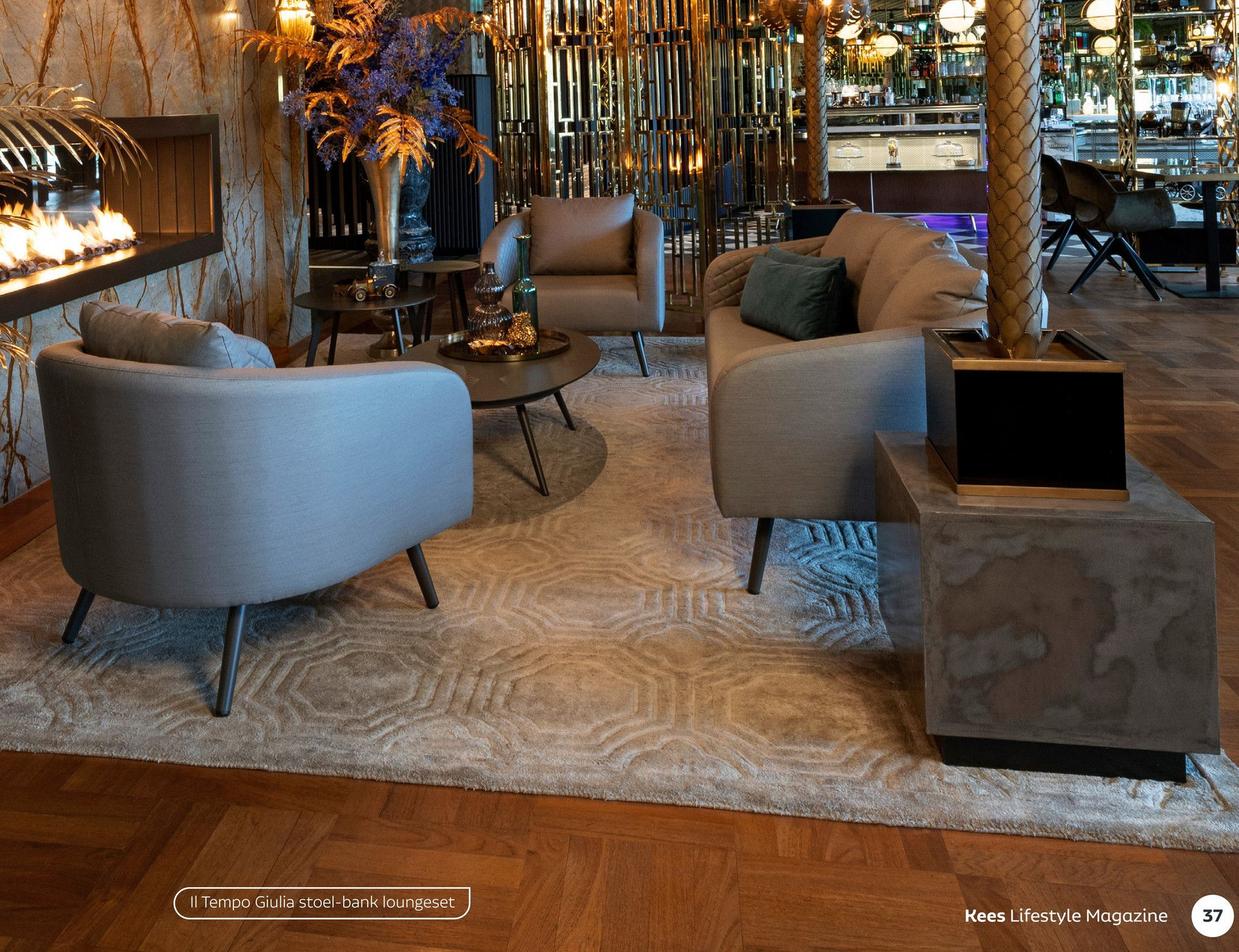 Il Tempo Giulia stoel-bank loungeset aanbieding bij Kees Smit