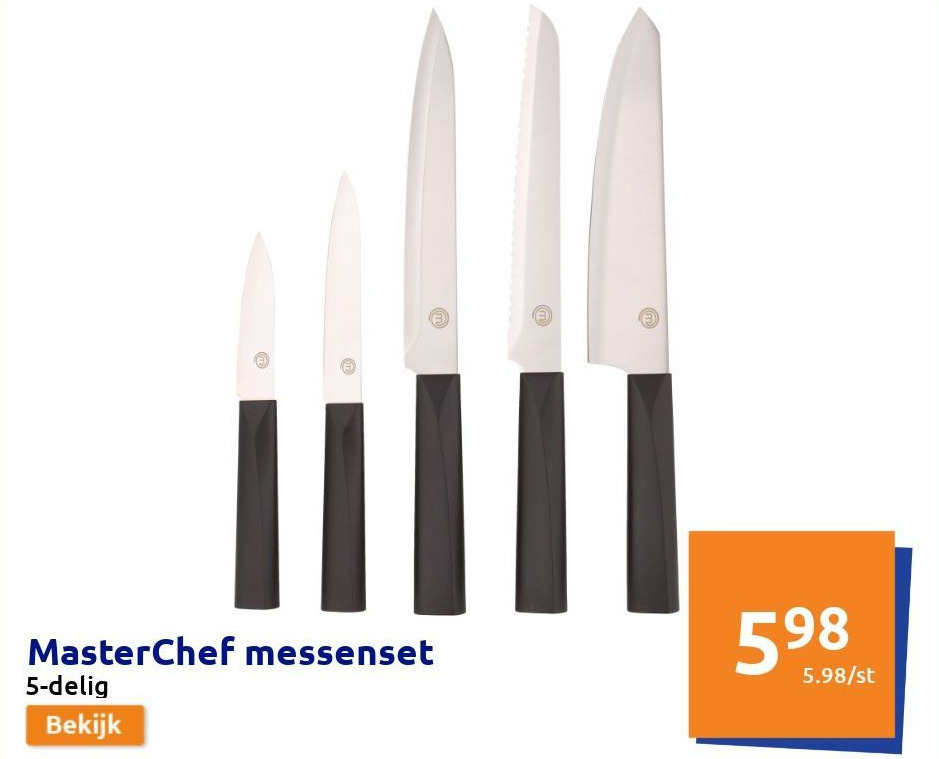 MasterChef messenset aanbieding bij Action