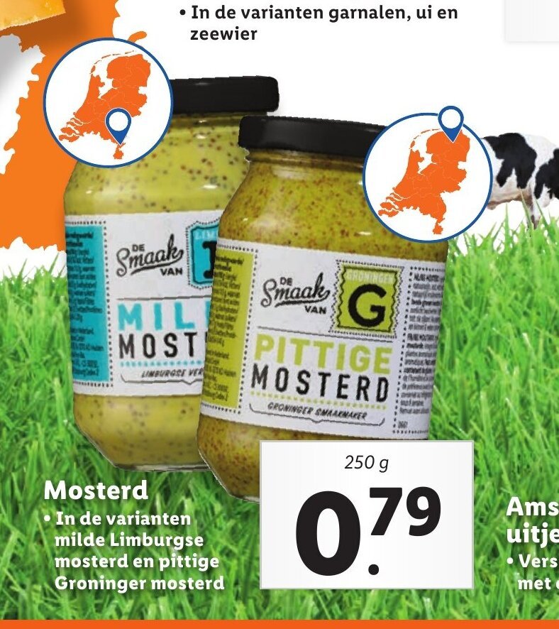 Mosterd 250 g aanbieding bij Lidl