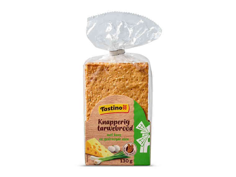 Dunne crackers kaas-ui aanbieding bij Lidl